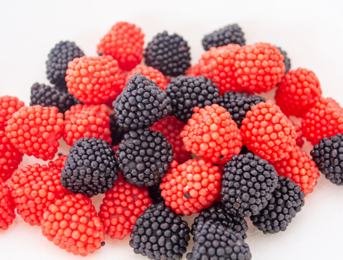 Gummy Raspberries – KANDY KORNER