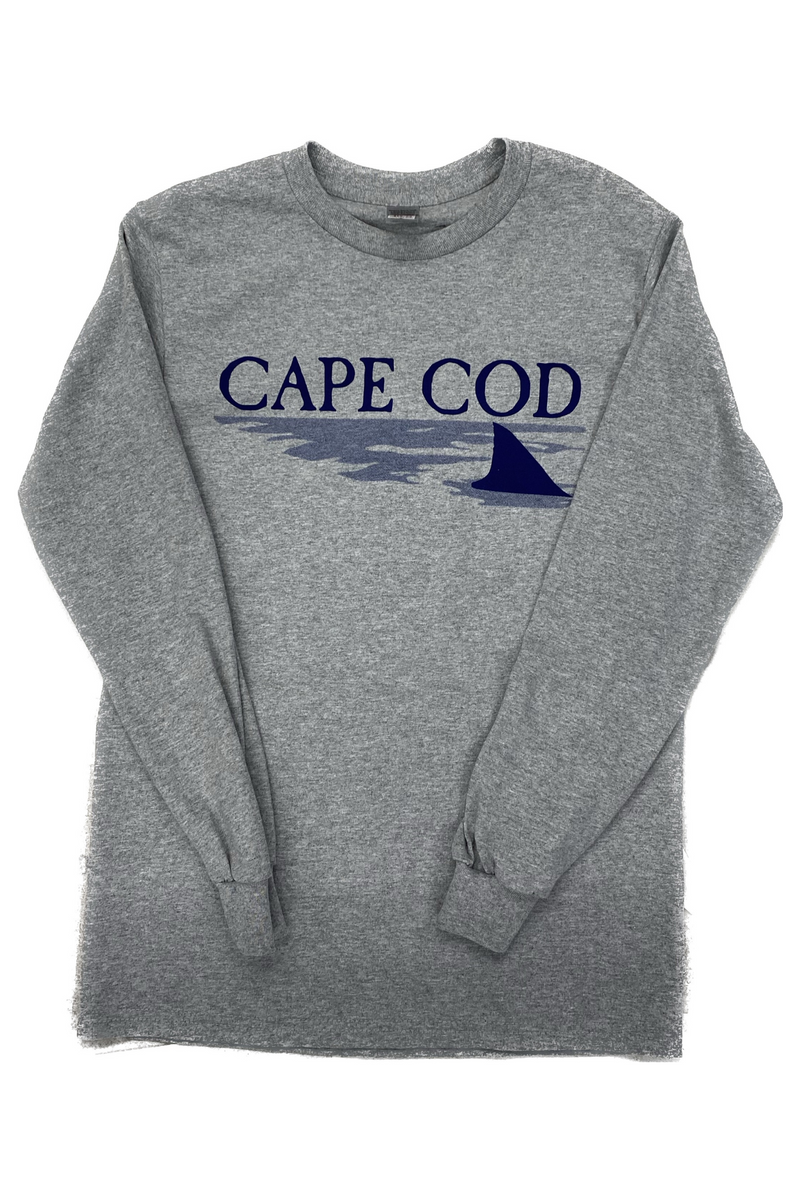 CAPE COD Shark Watch Long Sleeve Shirt – KANDY KORNER