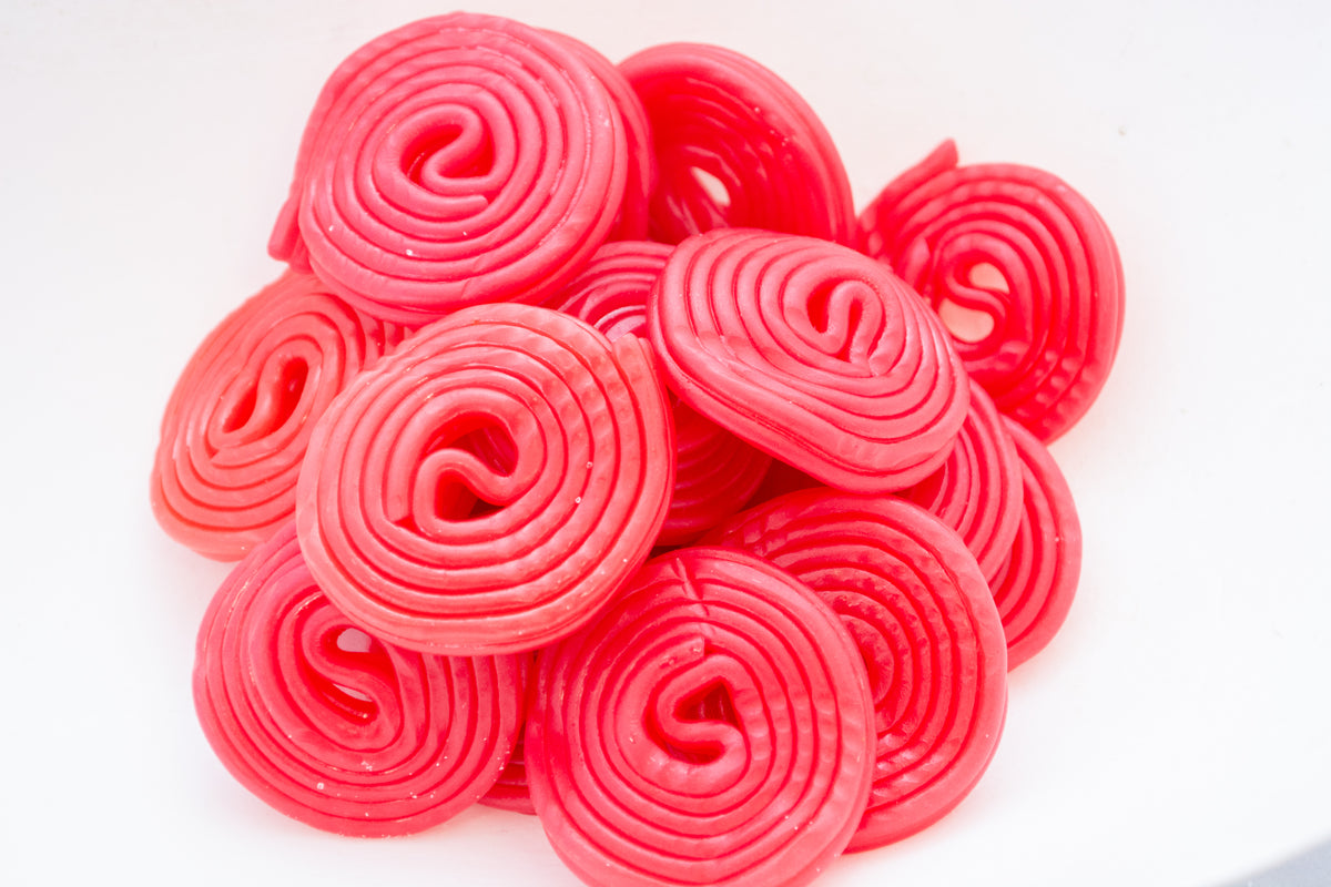 Red Licorice Wheels – KANDY KORNER